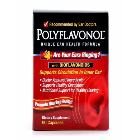 Polyflavonol Unique Ear Health Formula Capsules, 90 Ea.. - Walmart.com