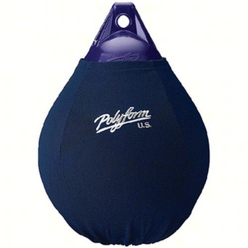 Polyform EFC-4 Blue Boat Fender Cover, Fits Polyform HTM-4 Boat Fenders ...