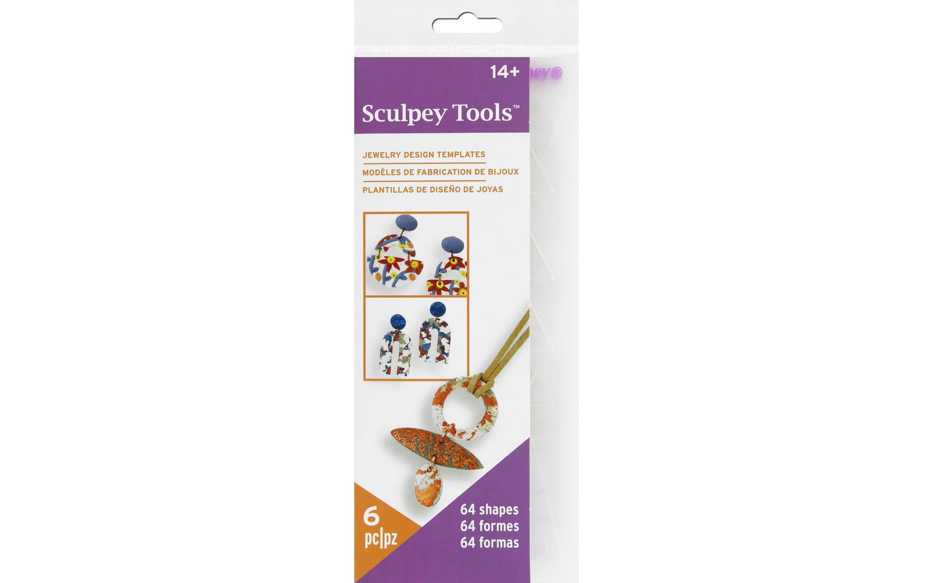 Polyform Sculpey Jewelry Design Templates - Walmart.com