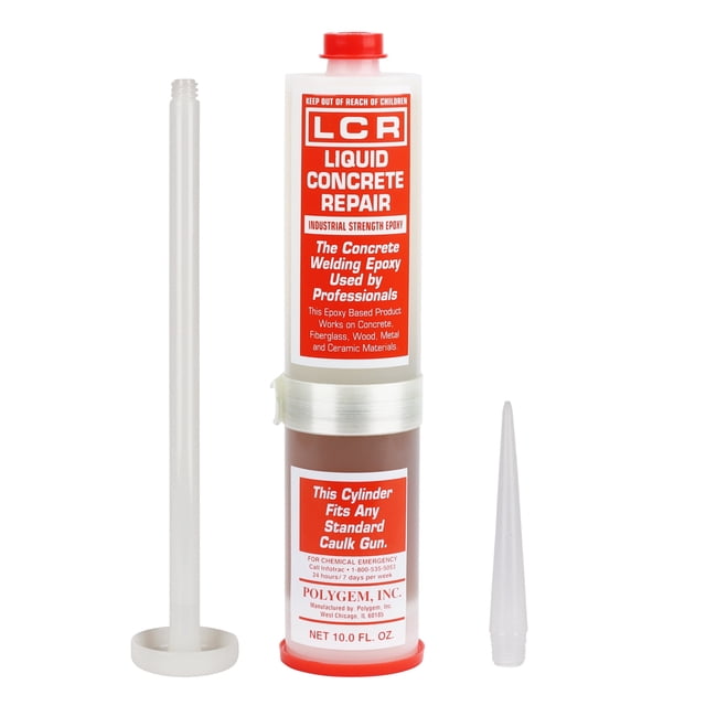 Polygem Injection Epoxy - Amber, 10 oz Cartridge, Structural Crack ...