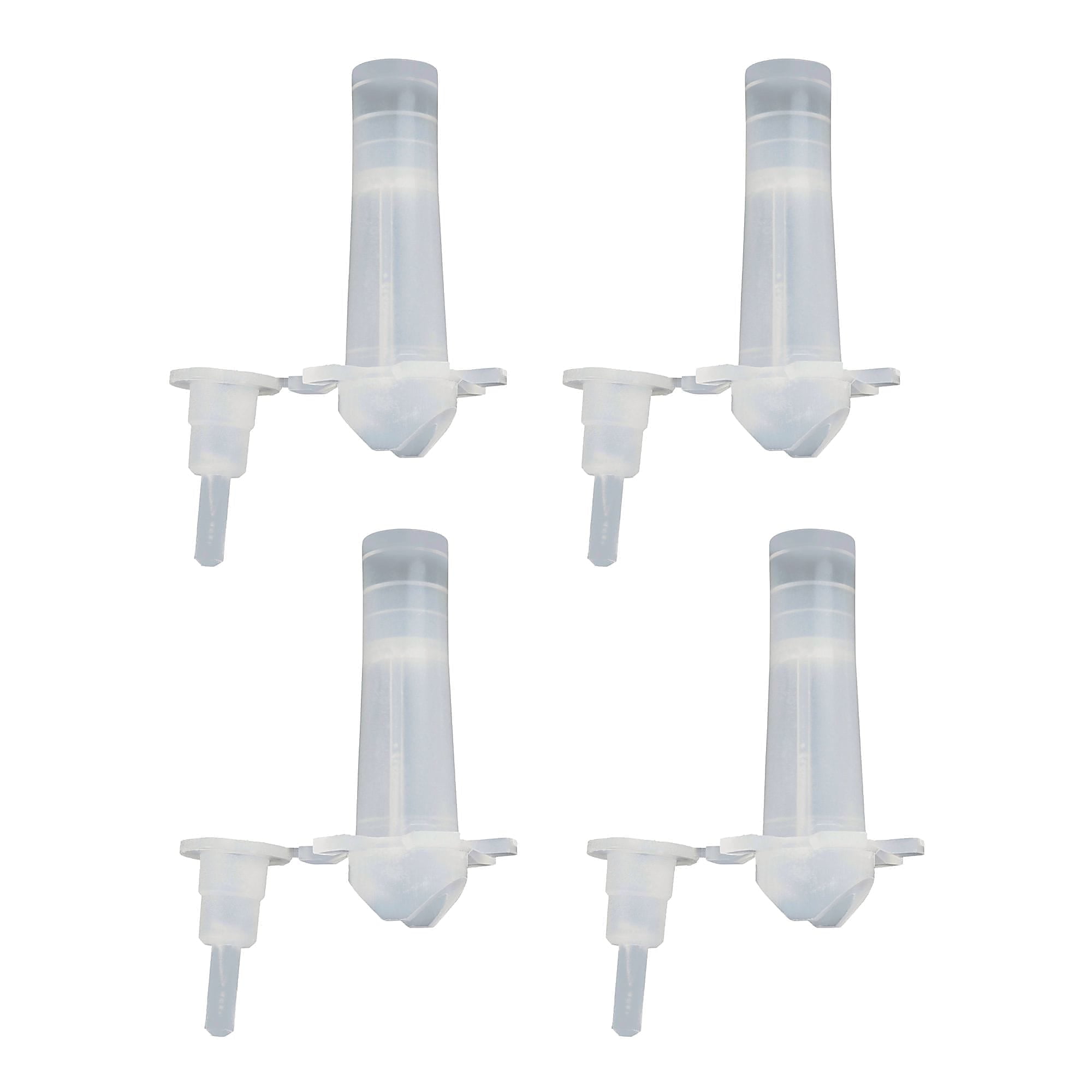 Polygem Clear Corner Injection Ports with Caps, 4-pack – for Epoxy ...