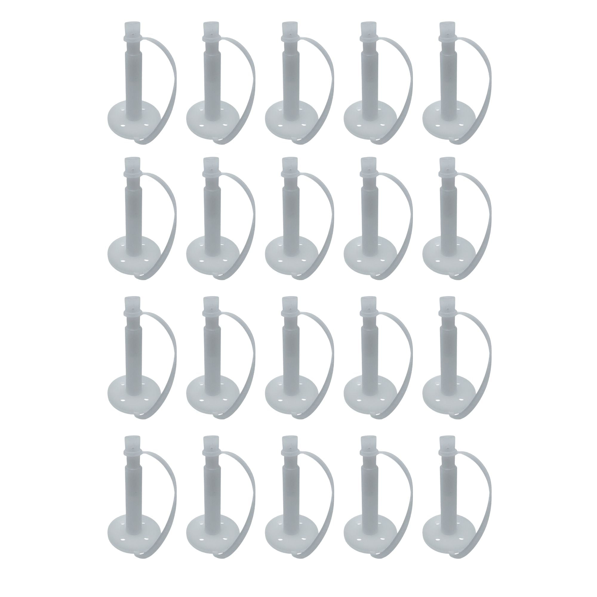 Polygem LCR Clear Standard Surface Injection Ports, 20-Pack – for Low ...