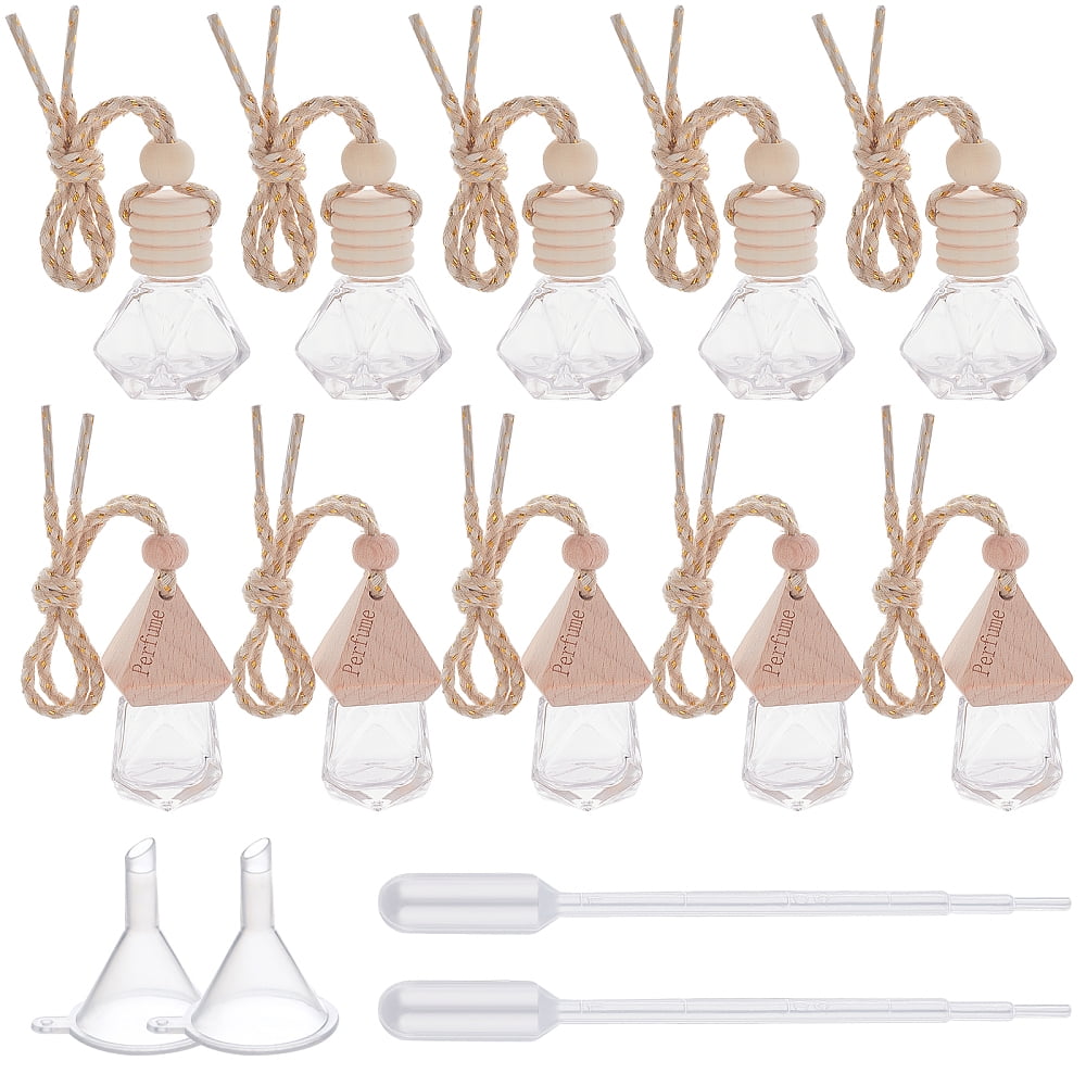 Polygon Empty Fragrance Oil Aromatic Perfume Oil Glass Pendant ...