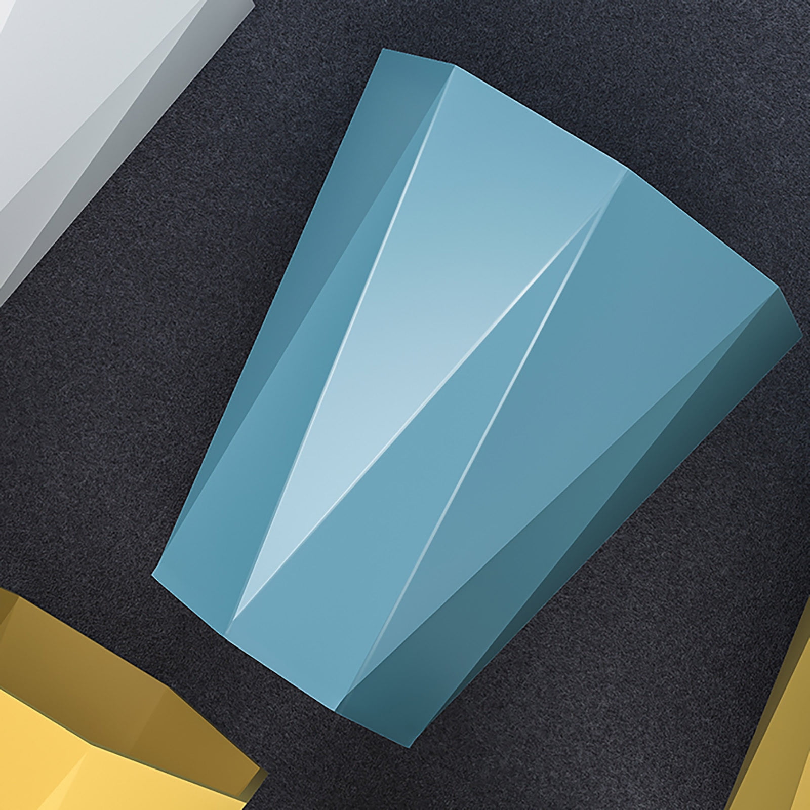 Polygon Small Can for Bathrooms, Laundry Room, Kitchens, Offices, Kids ...