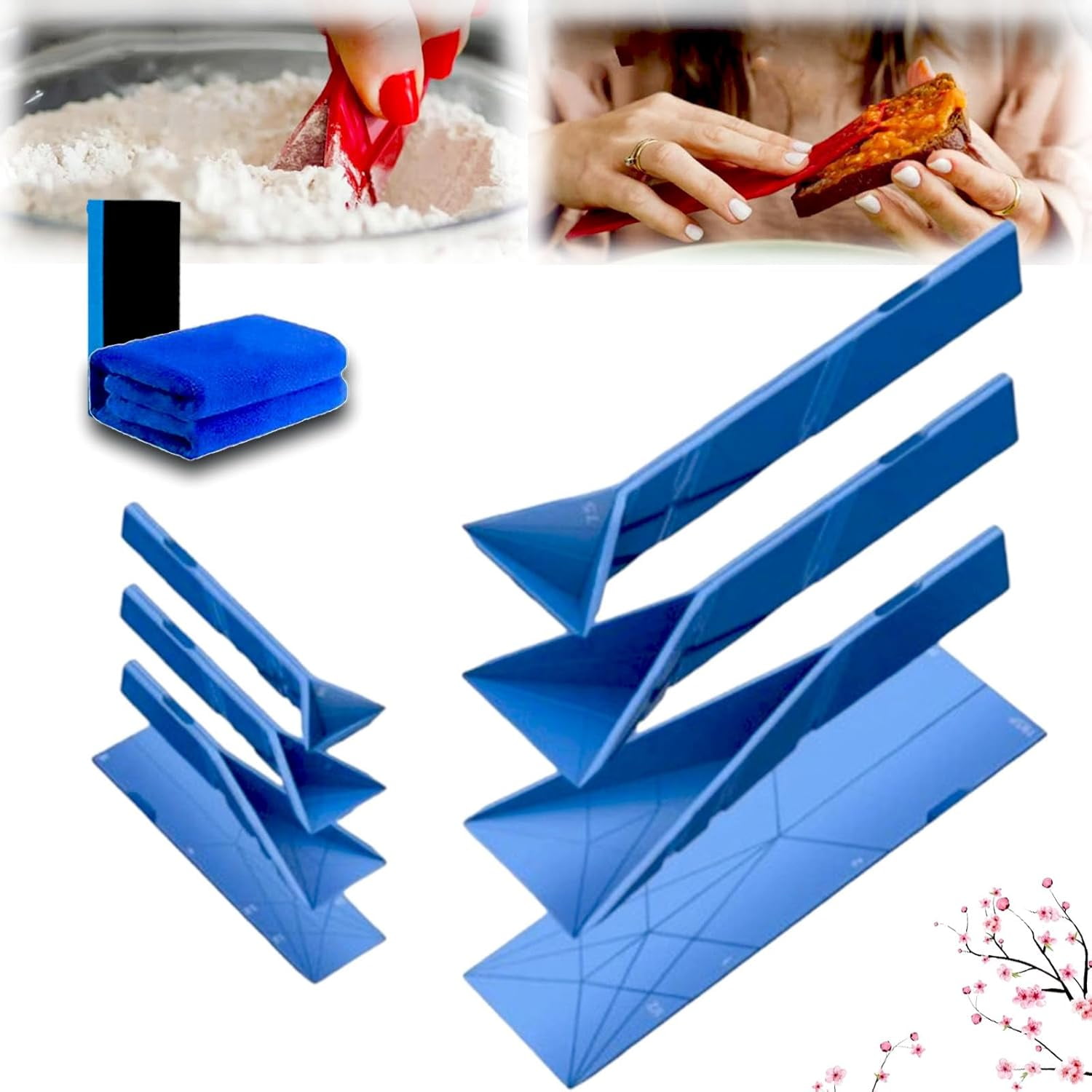 Polygons Flat 3-in-1 Measuring Spoons, Polygons Measuring Spoon ...