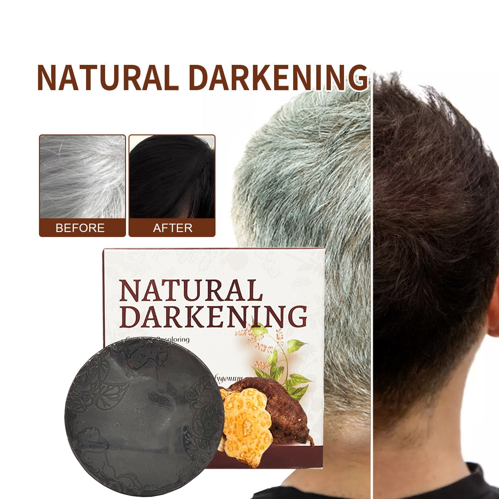 Polygonum Multiflorum Nutrient Scalp Care Soap Enhances Hair Vibrancy ...