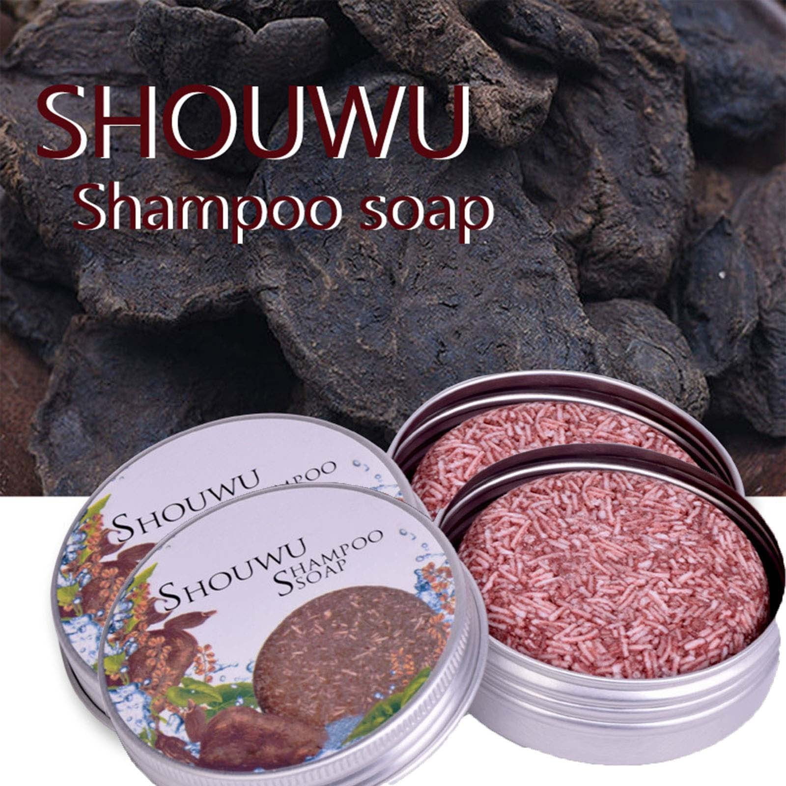 Polygonum Multiflorum Shampoo Soap Bar | Herbal Hair Cleanser with ...