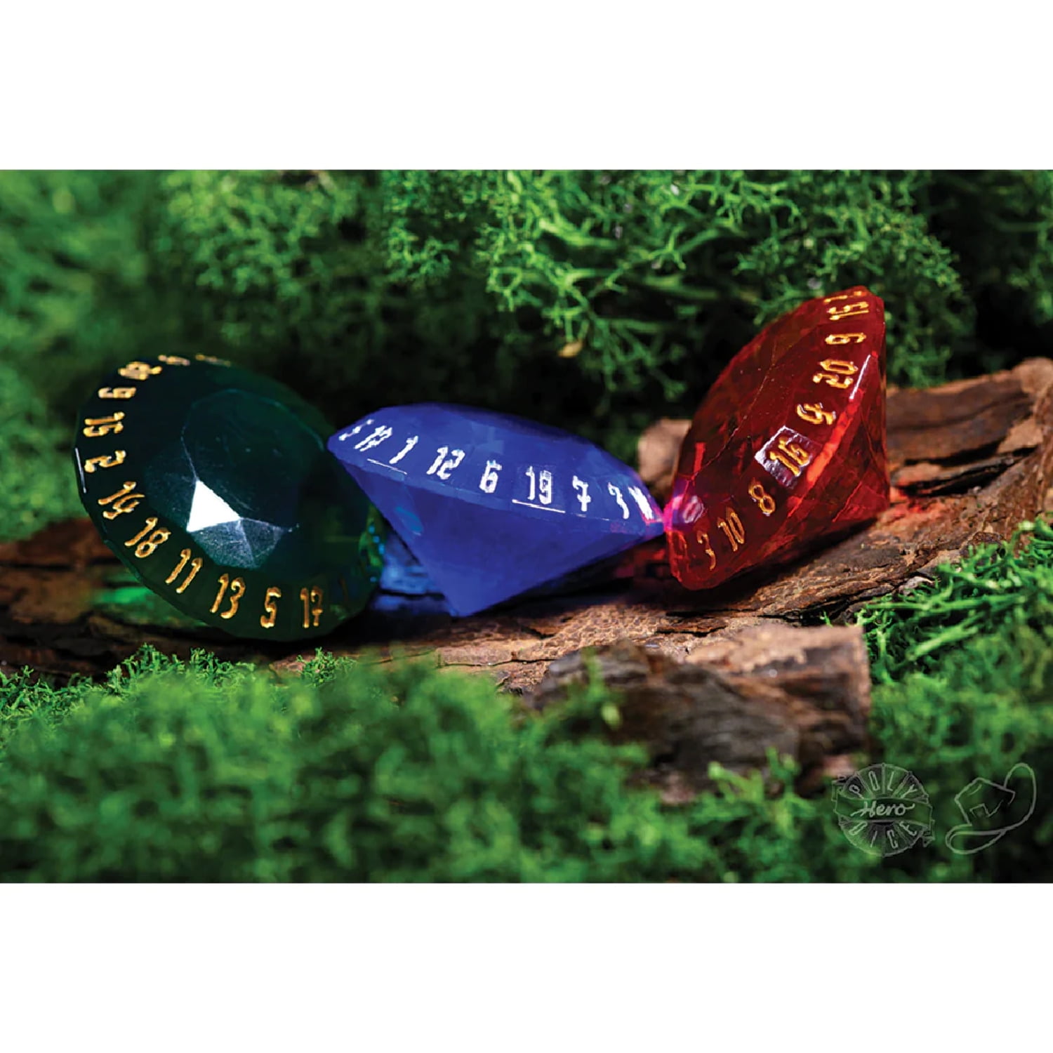 Polyhero Rogue 3D20 Gems - Walmart.com