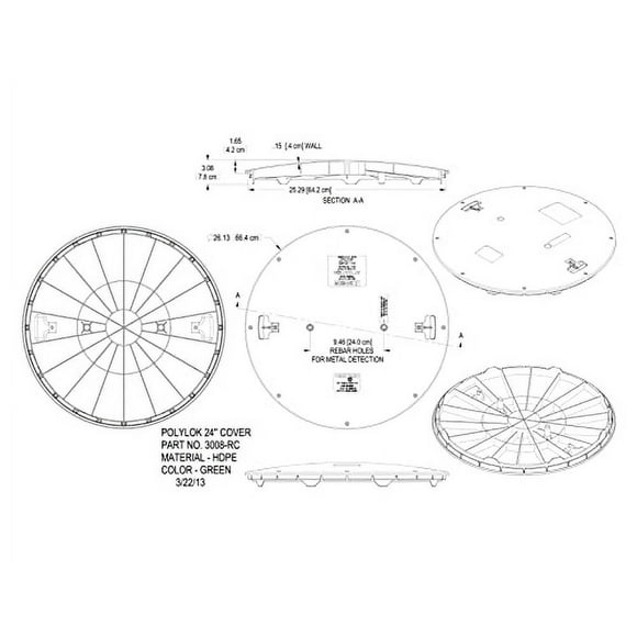 Polylok Septic Tank Risers Lids