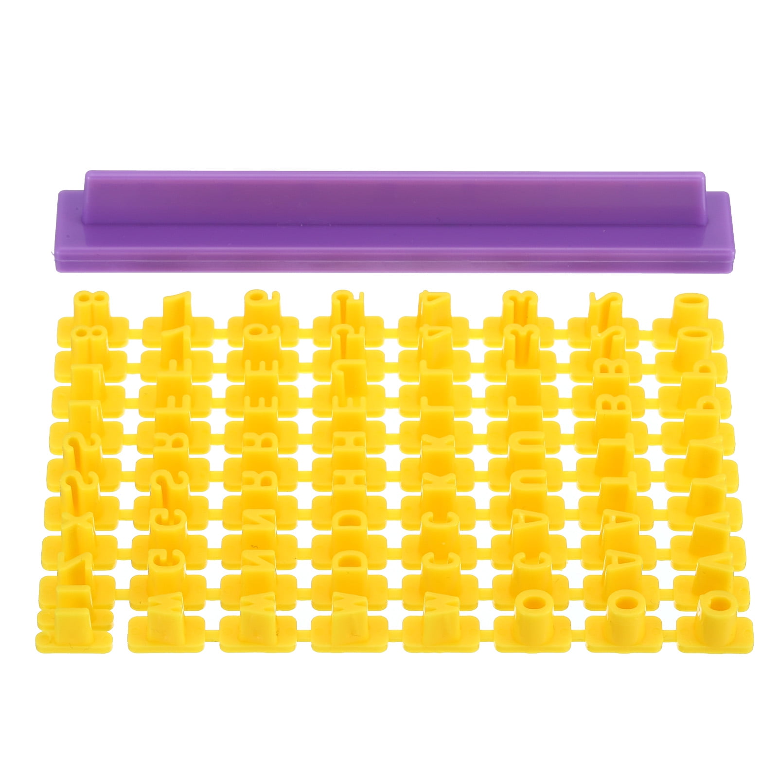 Polymer Clay Letter Stamps,72pcs Alphabet Clay Stamps Number Cutters ...