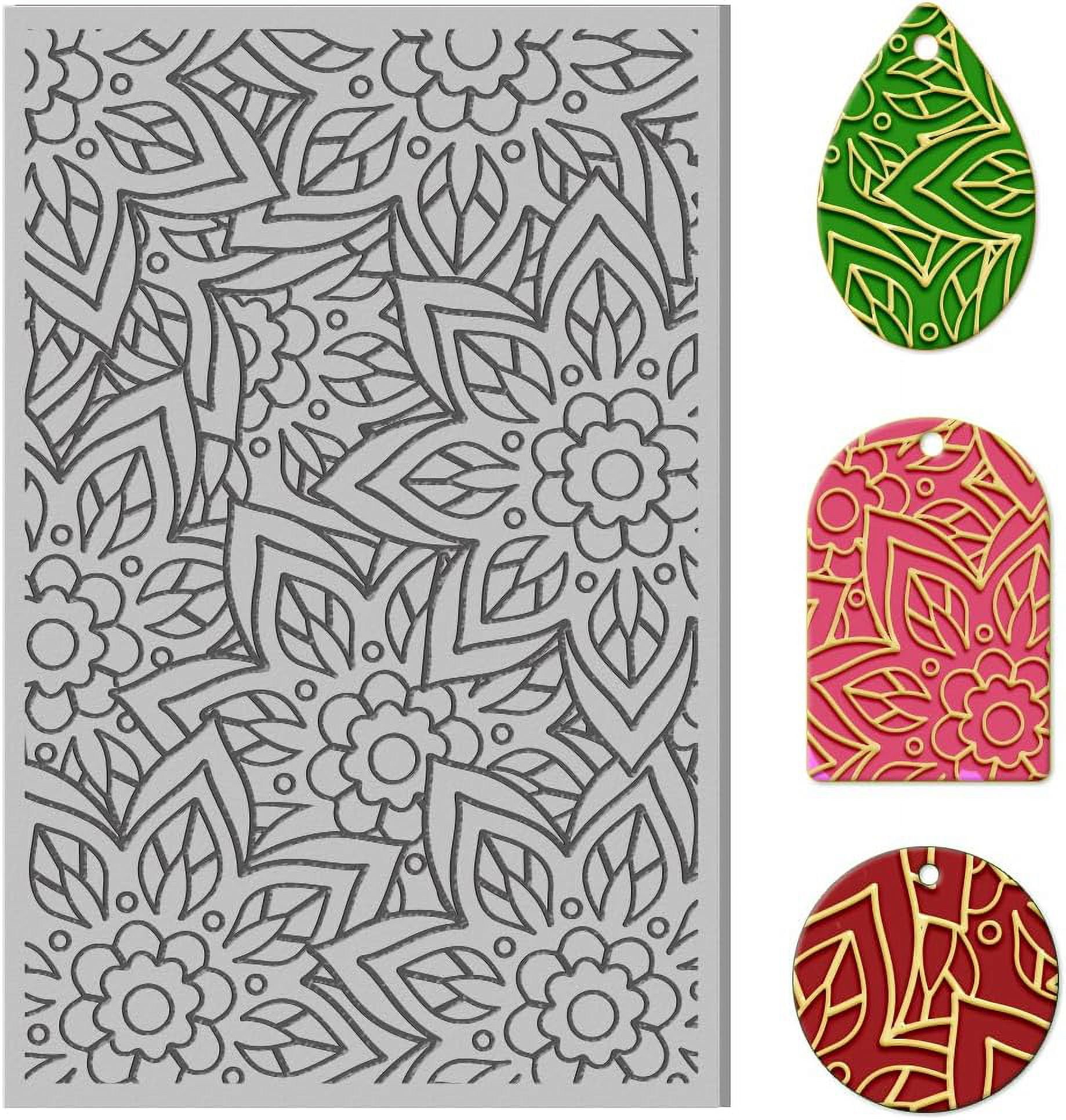 Polymer Clay Texture Sheets Mandala Clay Texture Mat Texture Sheets ...