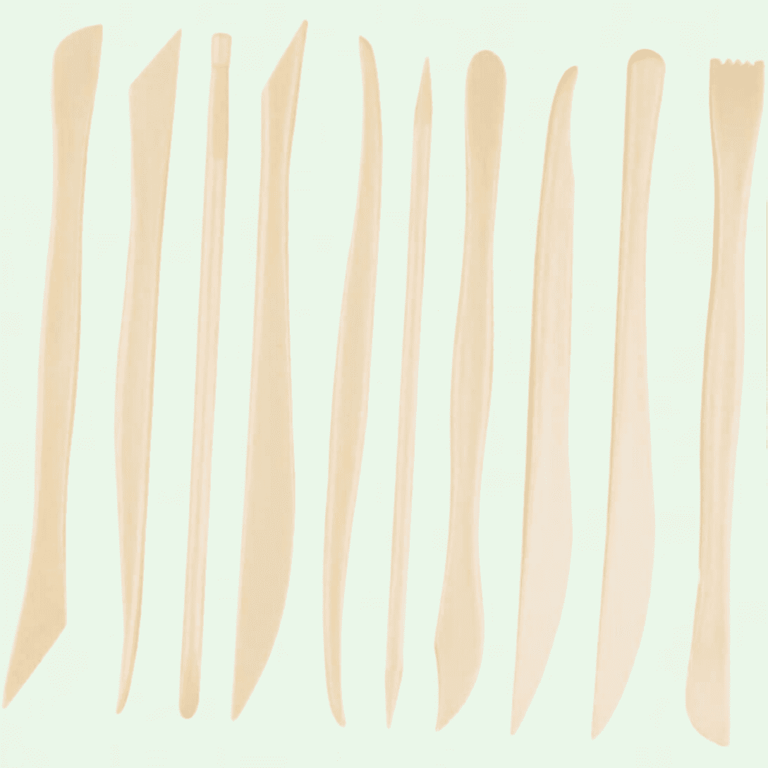 Polymer Clay Tools 10 Pcs, Professional Modeling and Sculpting Tool Set ...