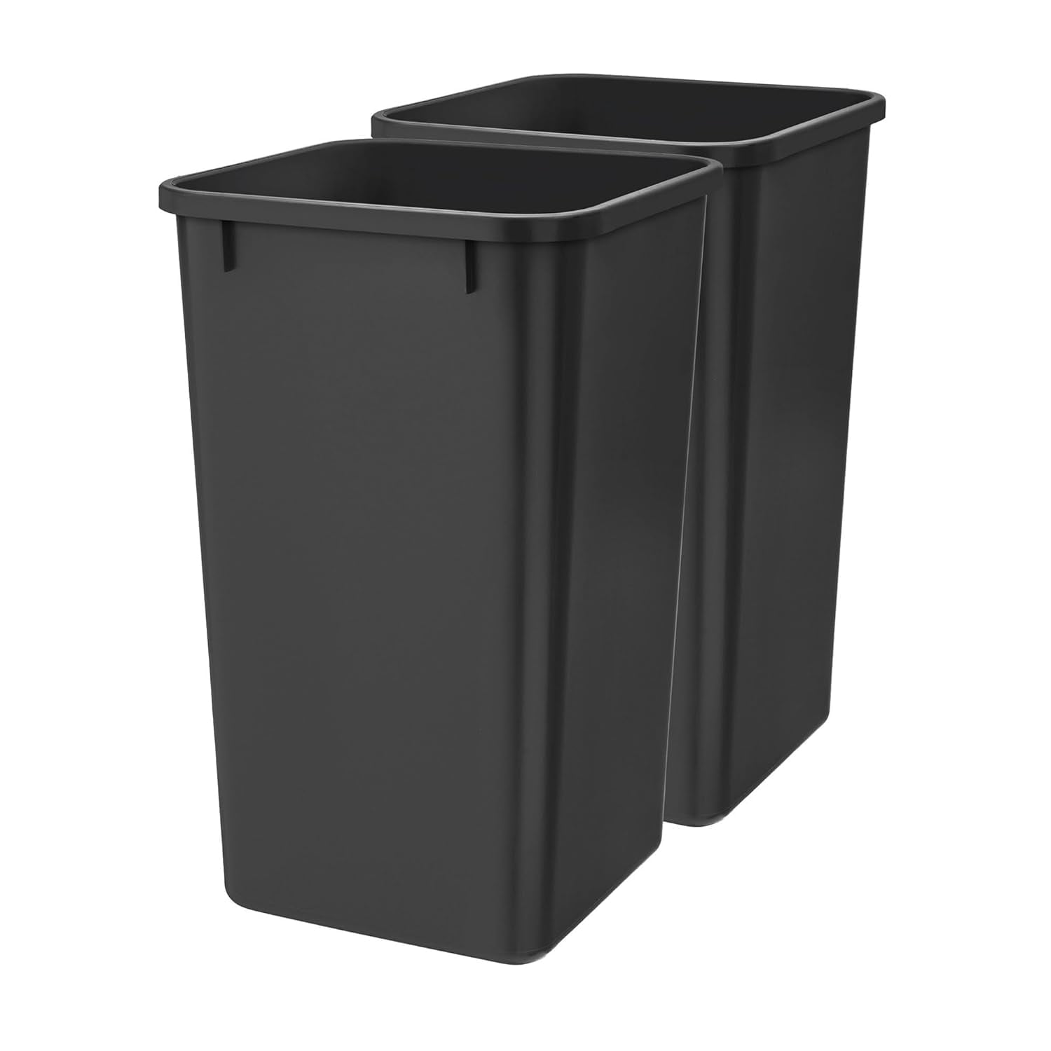 Polymer Replacement 27 Quart Trash Bin Recycle Waste Garbage Container ...