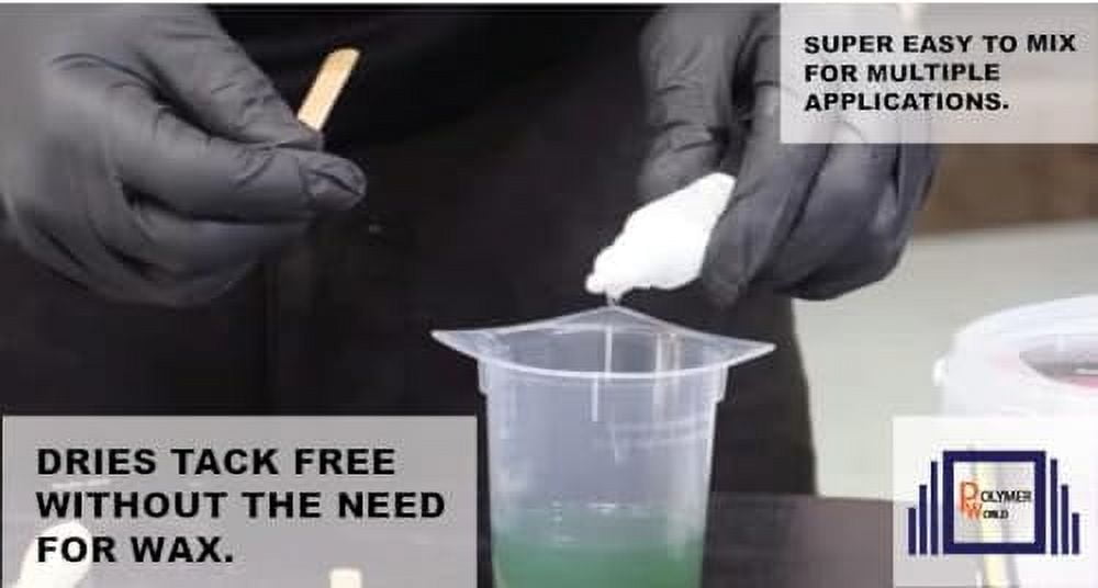 Polymer World- Polyester Resin 4 Gallon Kit with MEKP for Boats, Cars ...