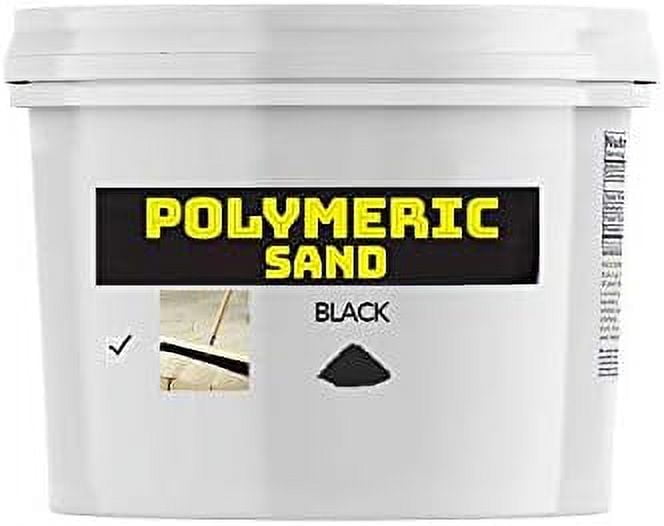polymeric sand - black 18lbs joint stabilizing sand for pavers ...