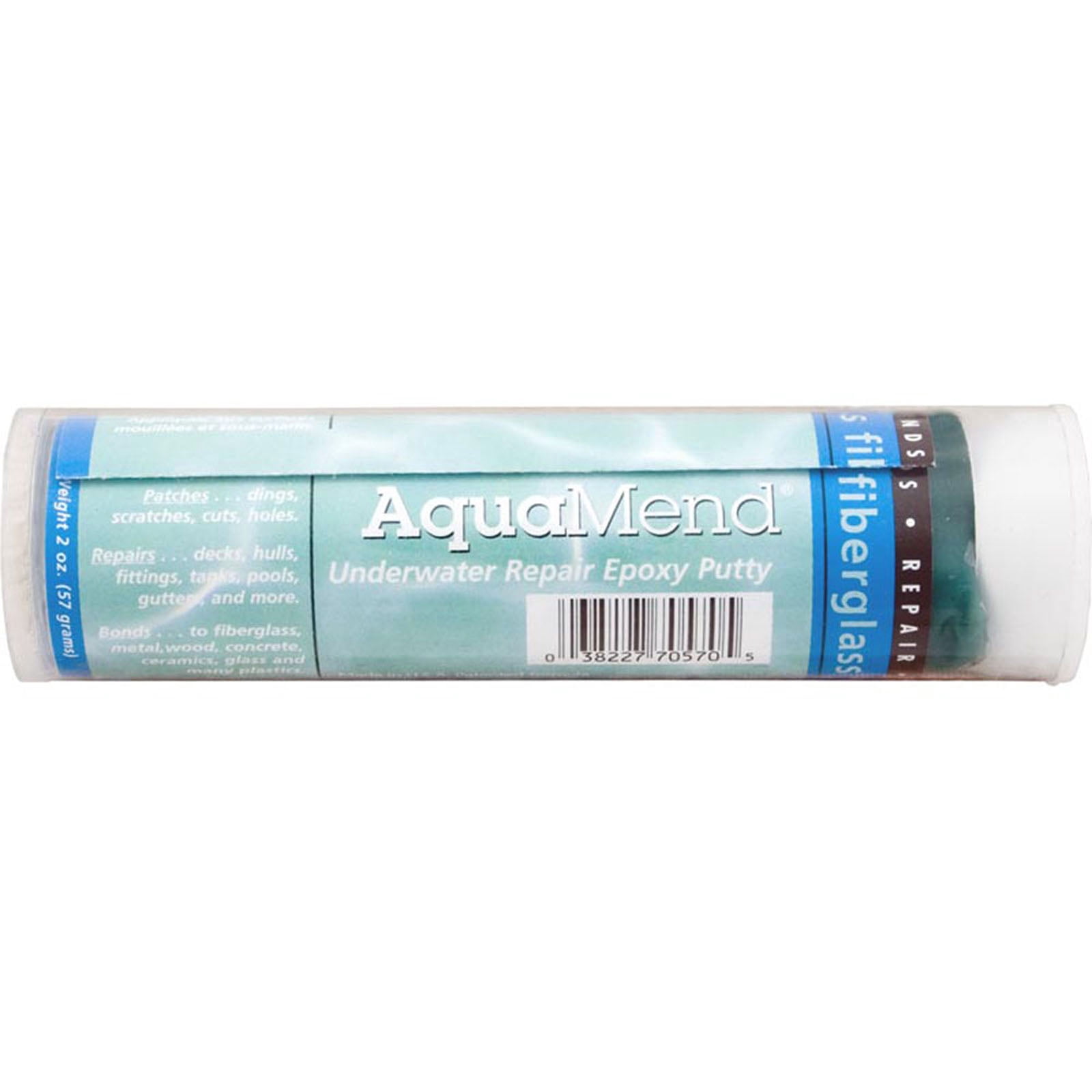 Underwater Epoxy Putty, AquaMend, 2oz Stick - Walmart.com