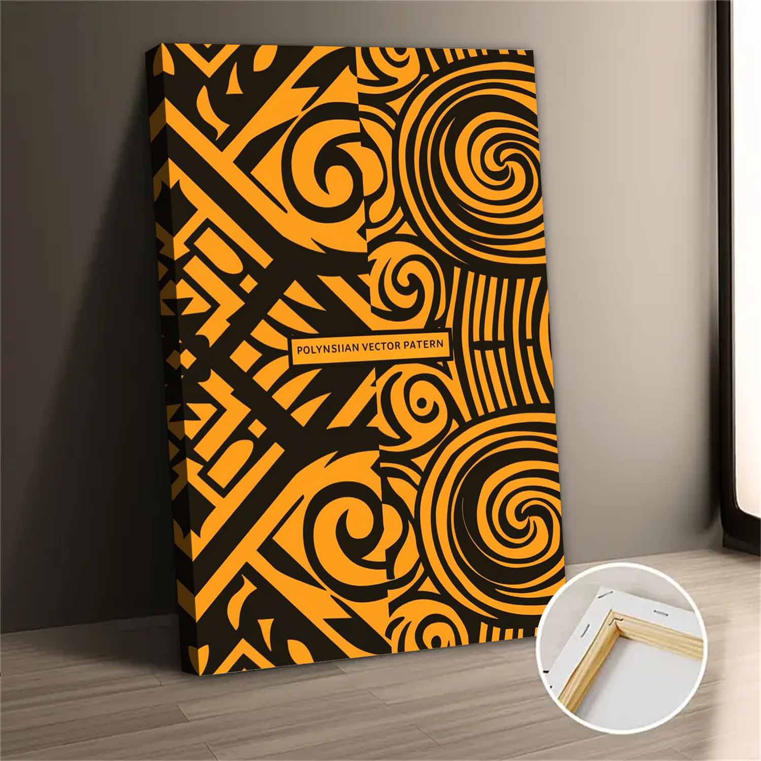Polynesian Abstract Wall Art Canvas Prints For Home Decor - Walmart.com