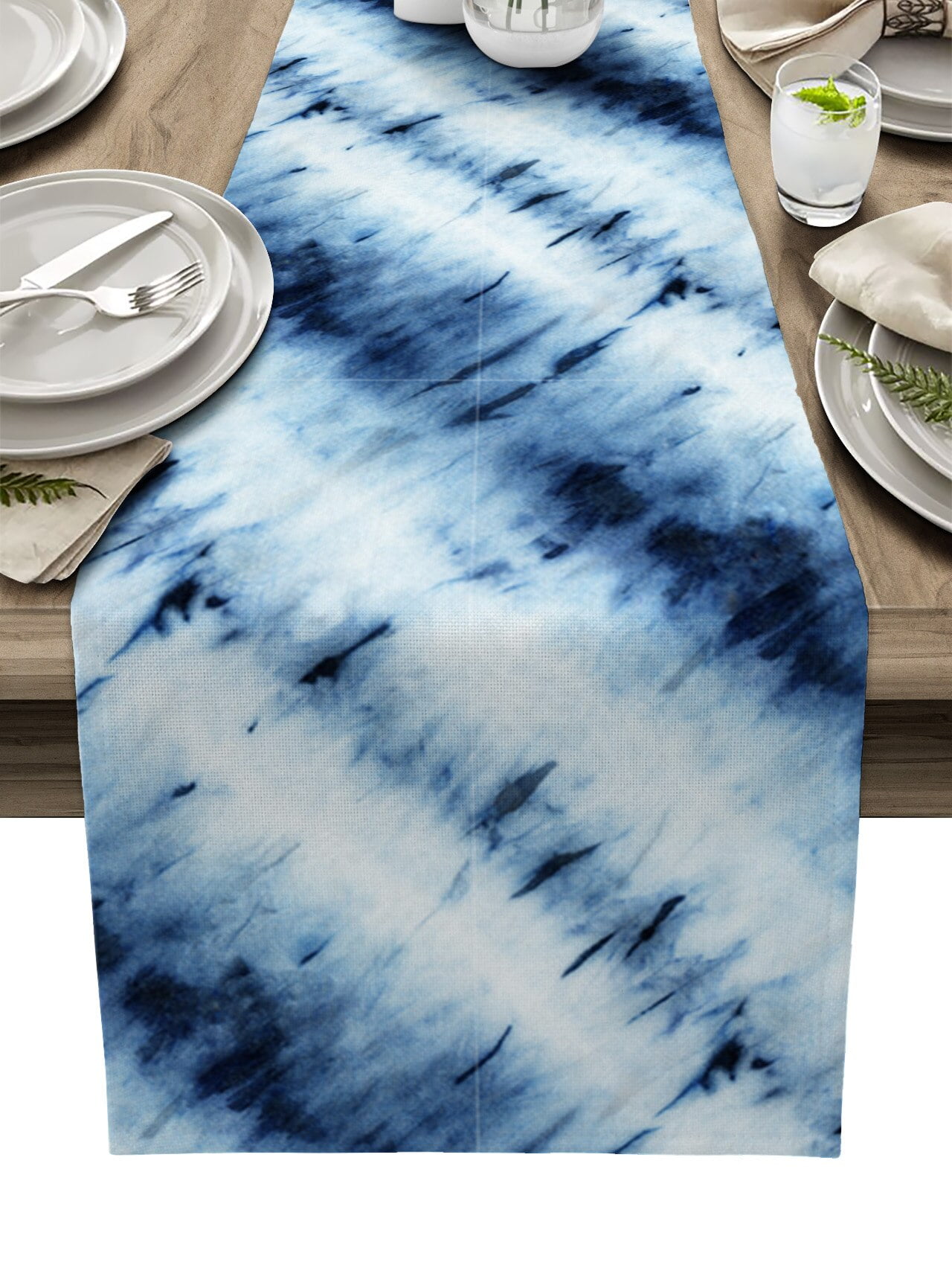 Polynesian Ethnic Texture Table Runner Home Wedding Table Flag Mat ...