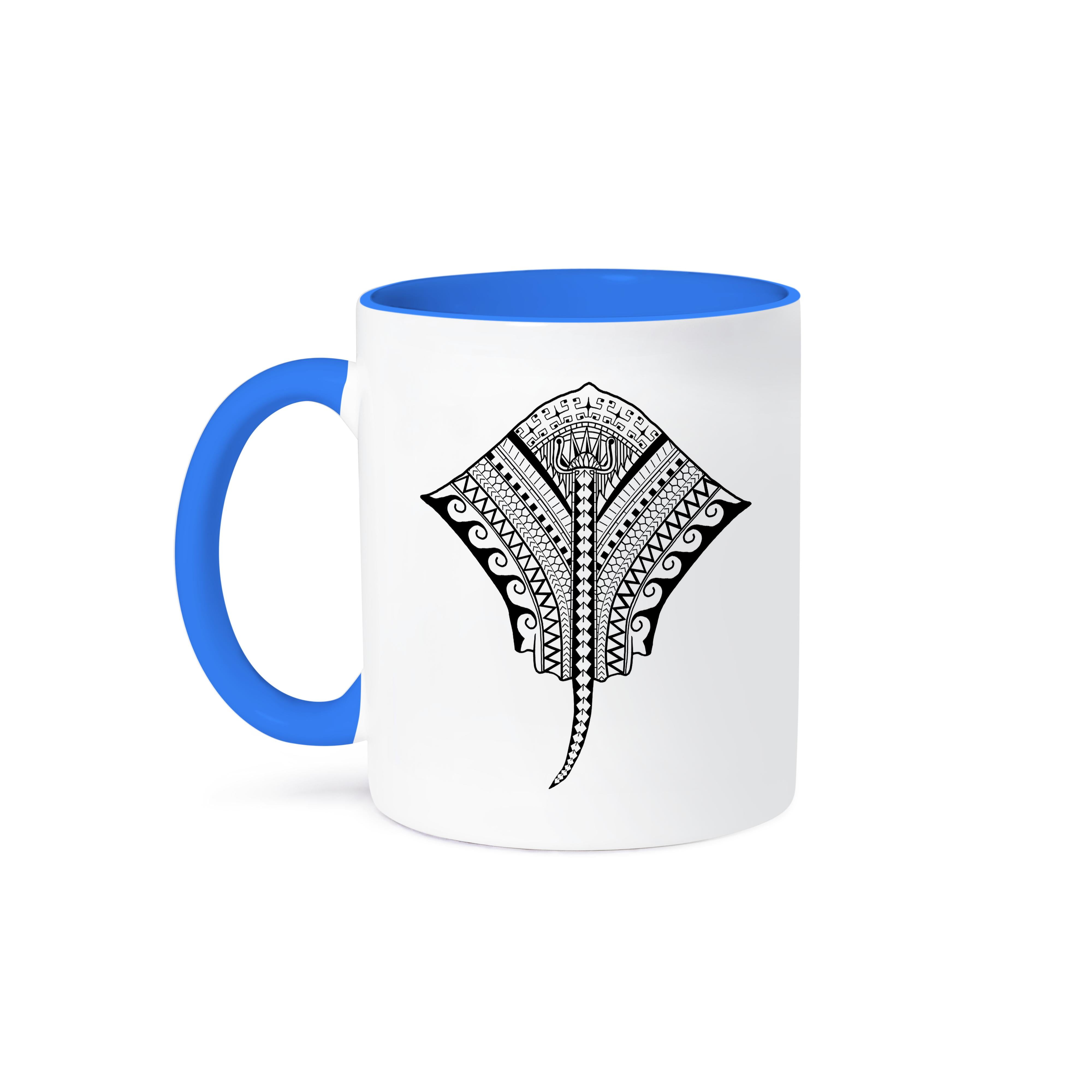 3dRose, Polynesian Hawaiian tribal artwork of a stingray or manta ray ...