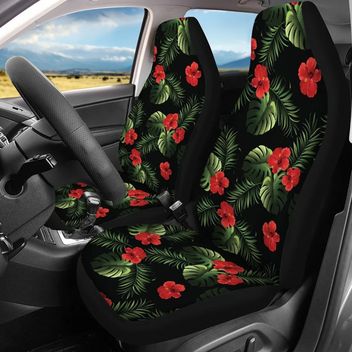 Polynesian Tattoo Plumeria Pattern Vehicle Clean Protector Easy ...