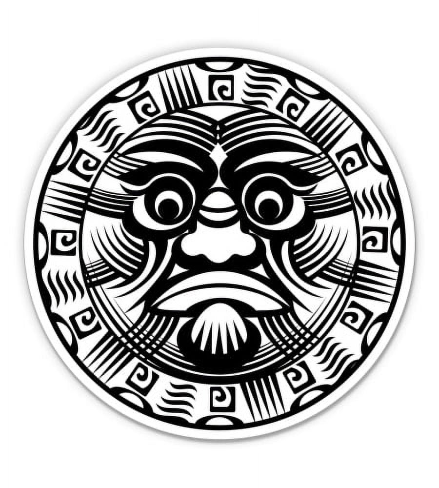Polynesian Tribal Sun Designs