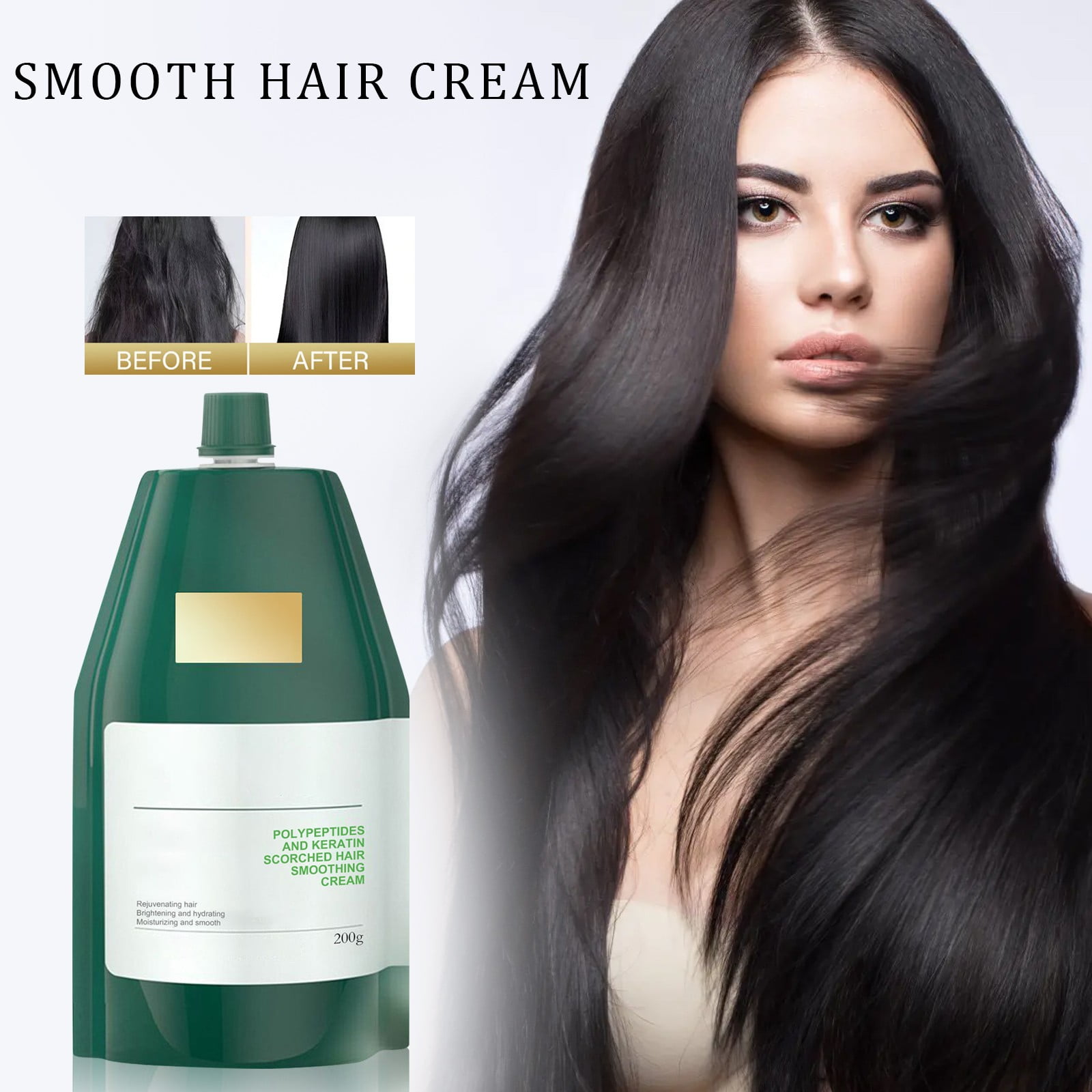 Polypeptide Keratin Hydrating Smoothing Hair Damage Repair Cream ...