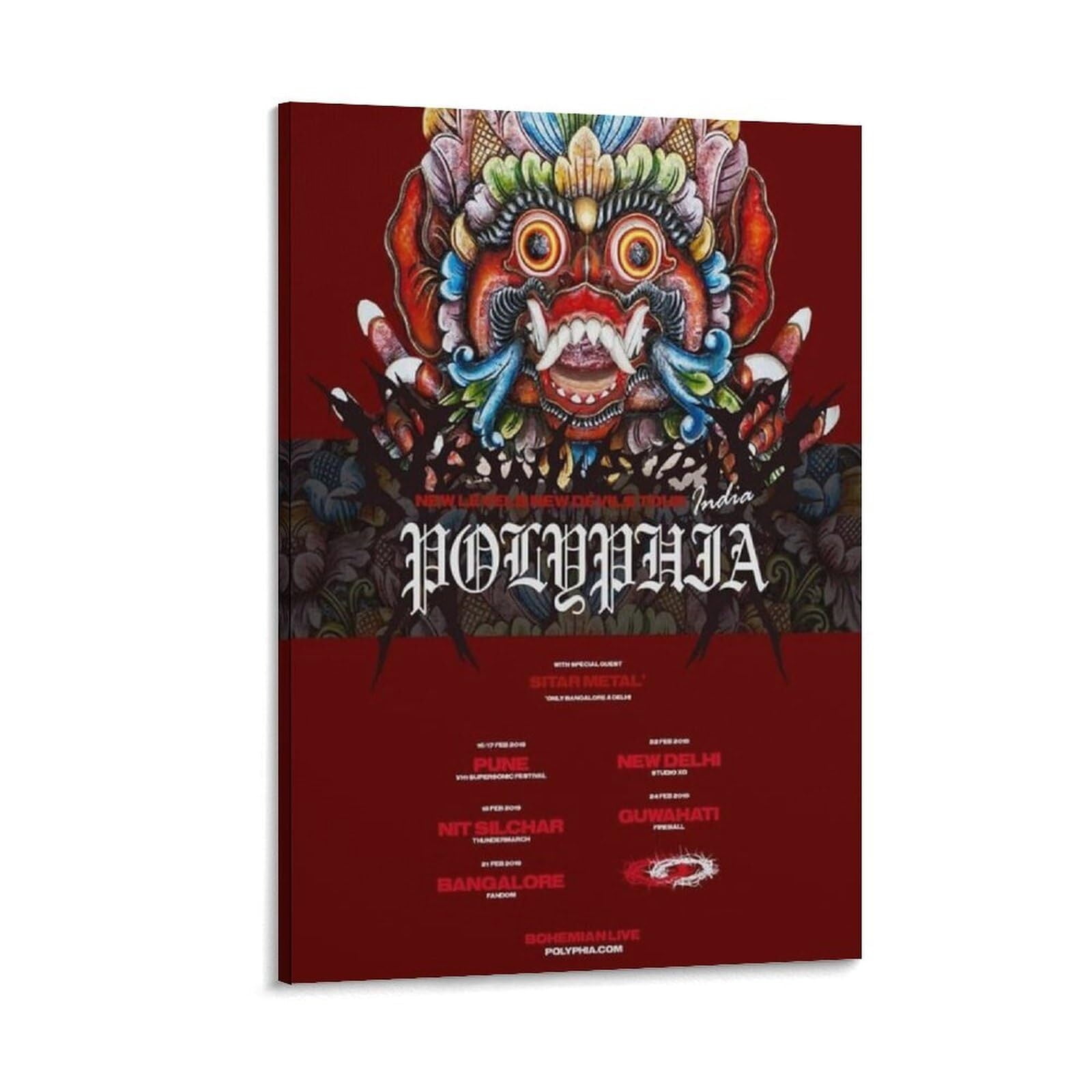 Polyphia (6) Canvas Poster Poster Cool Artworks Painting Wall Art Canvas Prints Hanging Picture ...