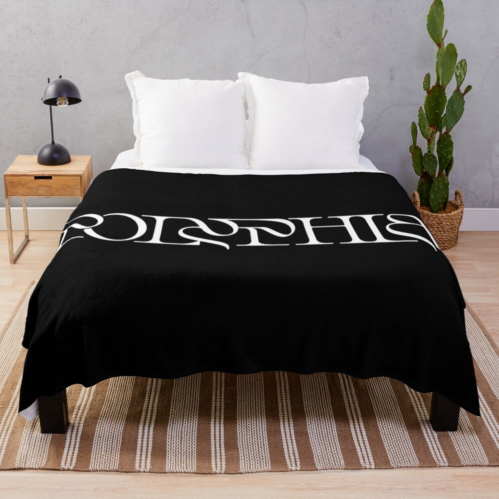 Polyphia Merch Polyphia Logo Throw Blanket Beach Tourist Blankets ...