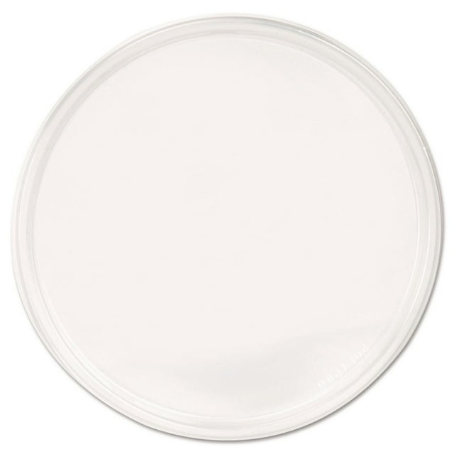 Polypro Microwavable Deli Container Lids, Clear, 500/carton - Walmart ...