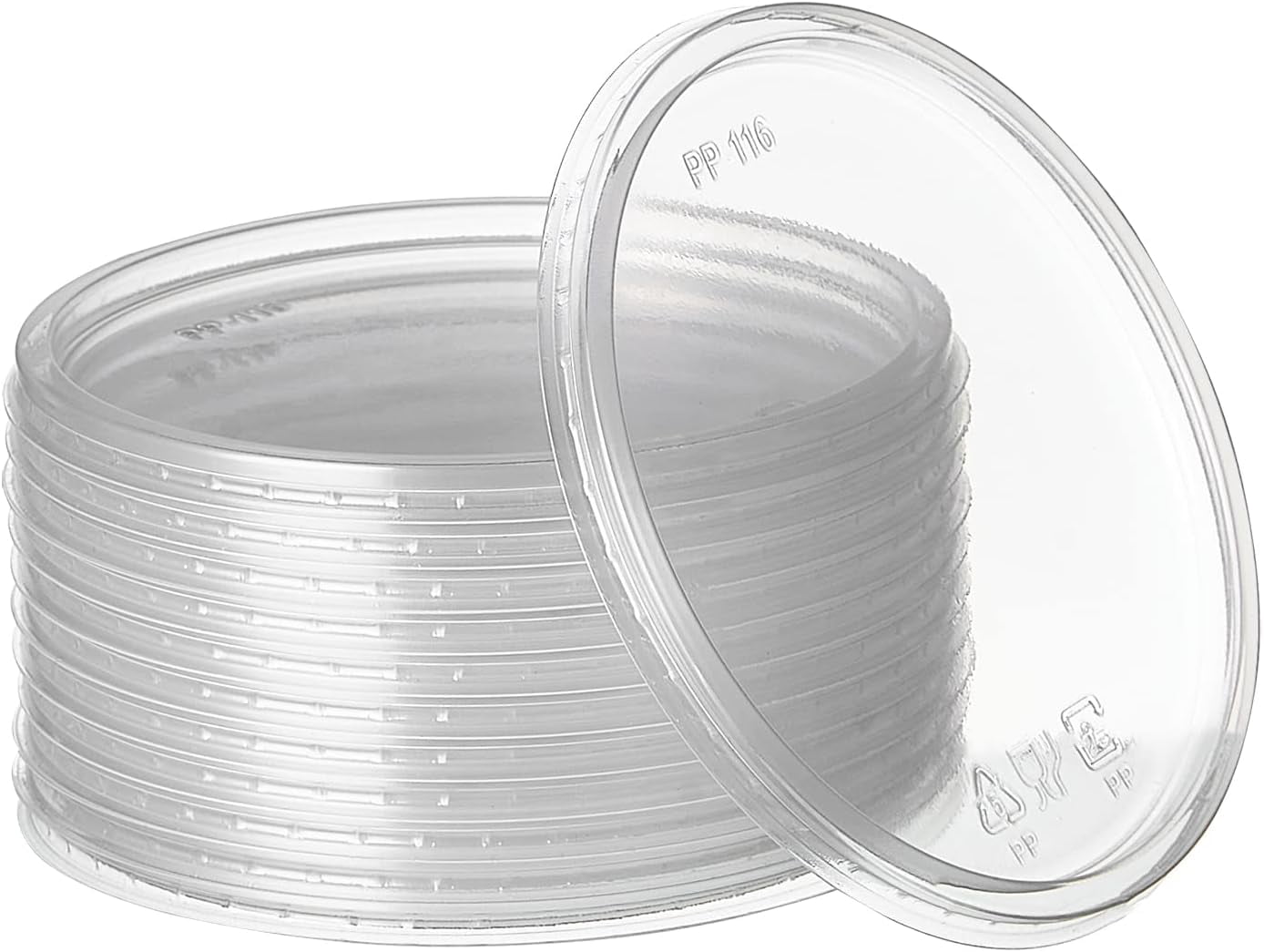 Polypropylene Clear Lids, - Walmart.com