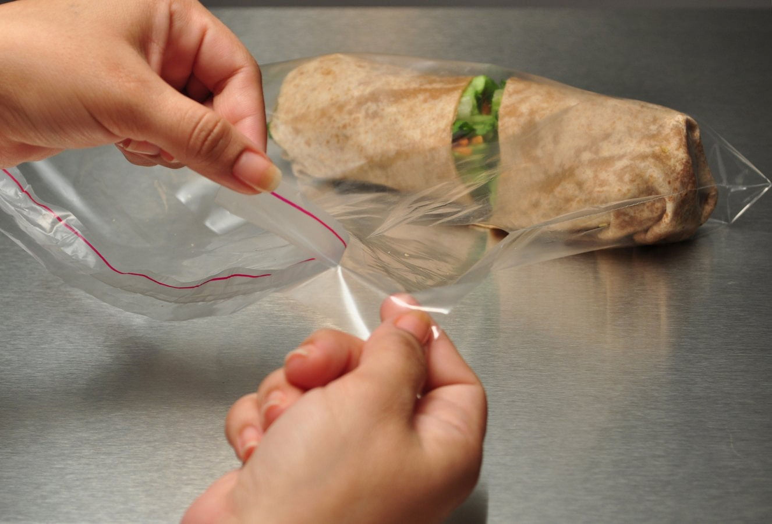 Polypropylene -Extruded Tape Resealable Bags, 5 x 5 + 1.5 Inch, Clear ...