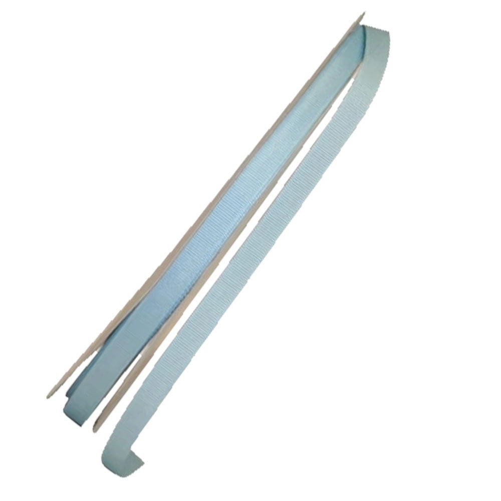 Polypropylene Grosgrain Ribbon 0.375in x 100 yards Light Blue with ...