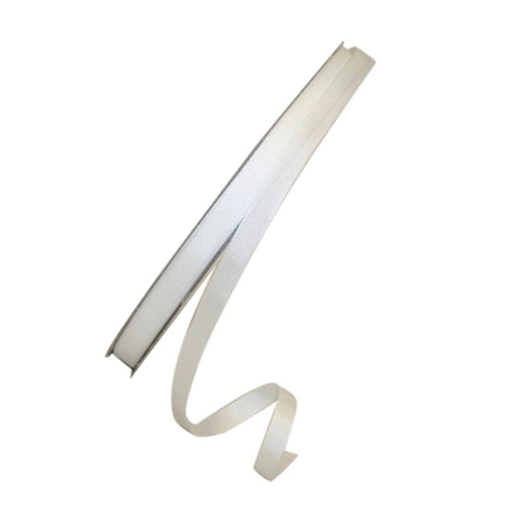 Polypropylene Grosgrain Ribbon 0.375in x 100 yards, White - Walmart.com