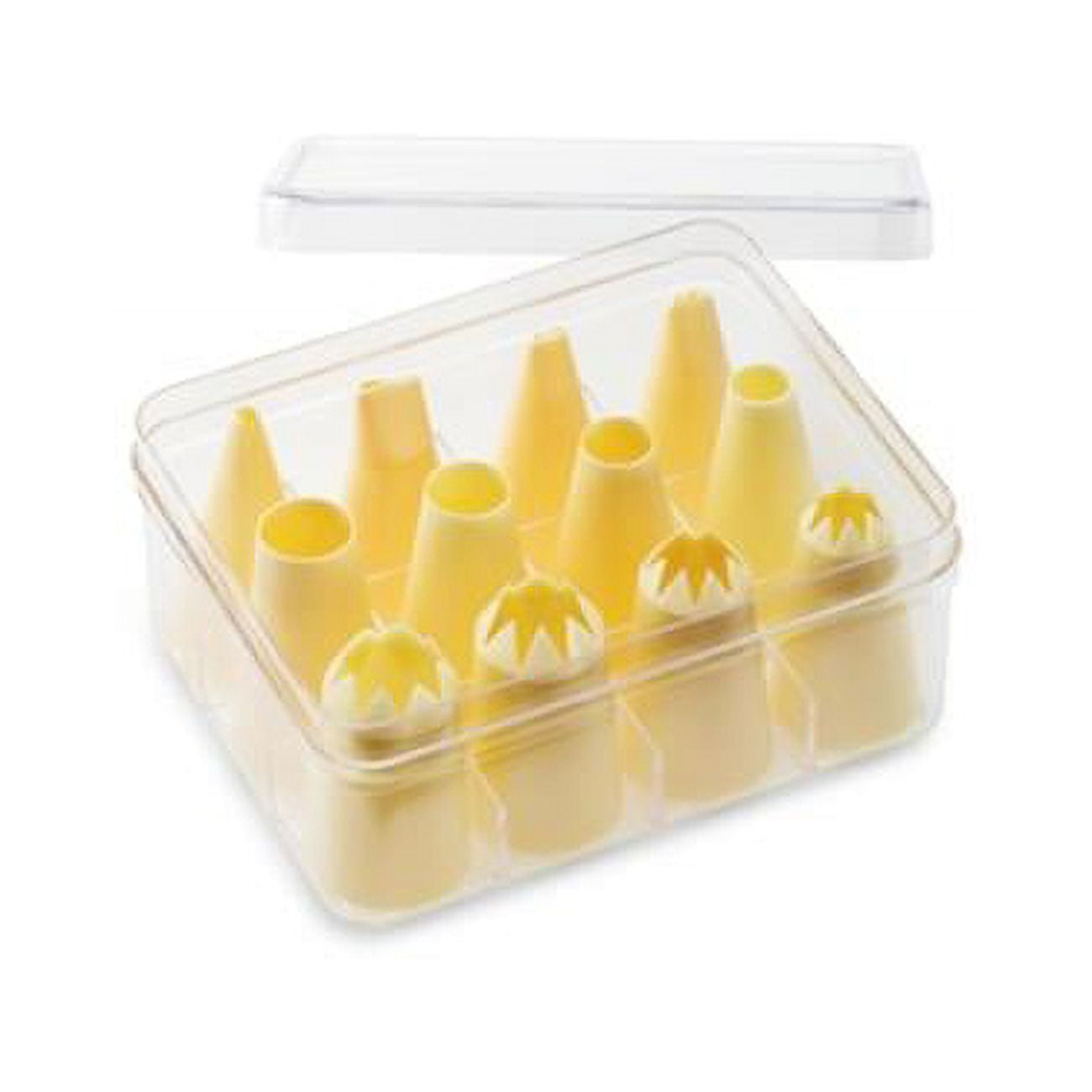 Polypropylene Piping Tip Set, 12 Extra Large Tips - Walmart.com