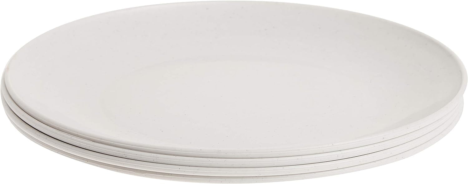 Polypropylene Plates Microwave Serveware, 10", White - Walmart.com