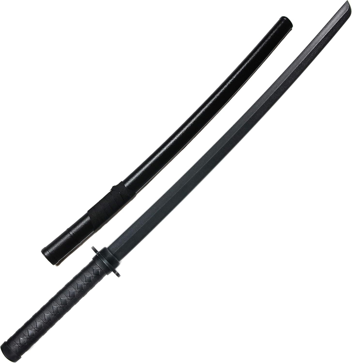 Polypropylene Practice Stick Katana Style (38.5") with Black Saya ...