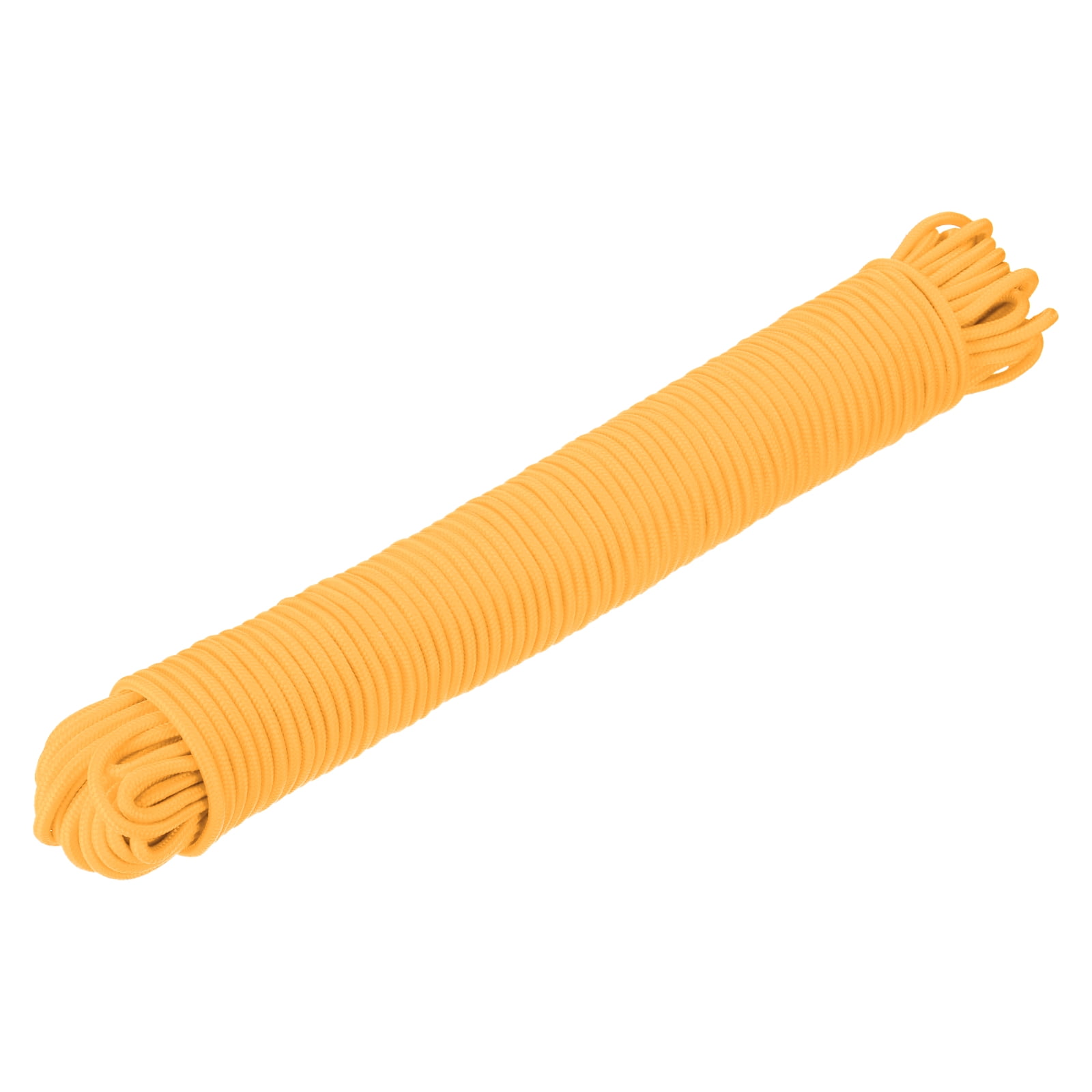 Polypropylene Rope Braid Cord 45M/147.7ft 1/4" Yellow for Indoor ...