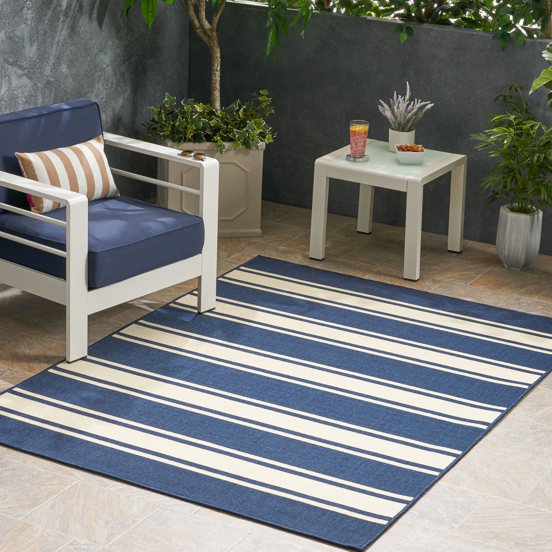 Polypropylene Material - Rectangular Rug - Poolside Lounge - Elevate ...