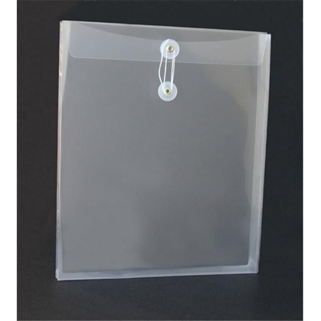 Polypropylene Top Loading Reusable String Envelope, 1.5 In. Expansion ...