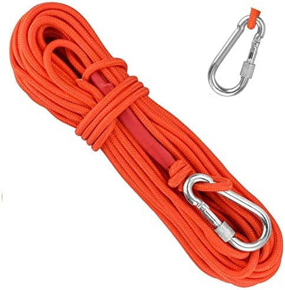 Polypropylene woven rope, 20 meter climbing rope with lock, UV ...