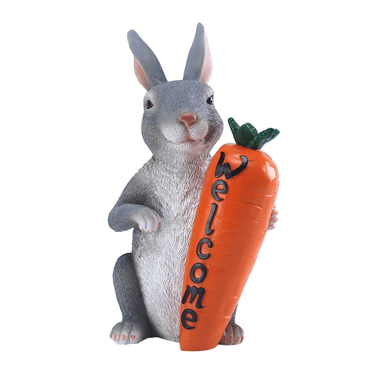 Polyresin with Carrot Decorations Spring Easter Decor Garden Statue ...