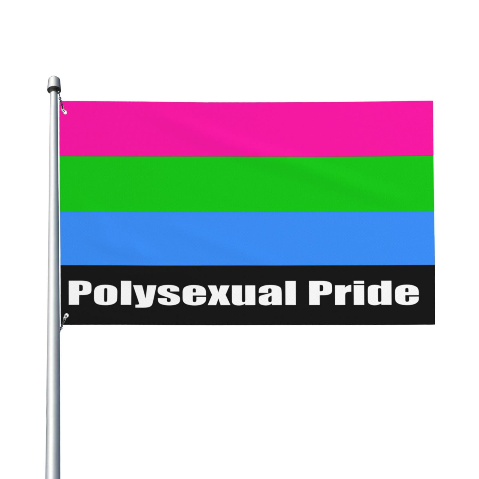 Polysexual Pride Flag Garden Flag Welcome Flag Courtyard Party Slogan