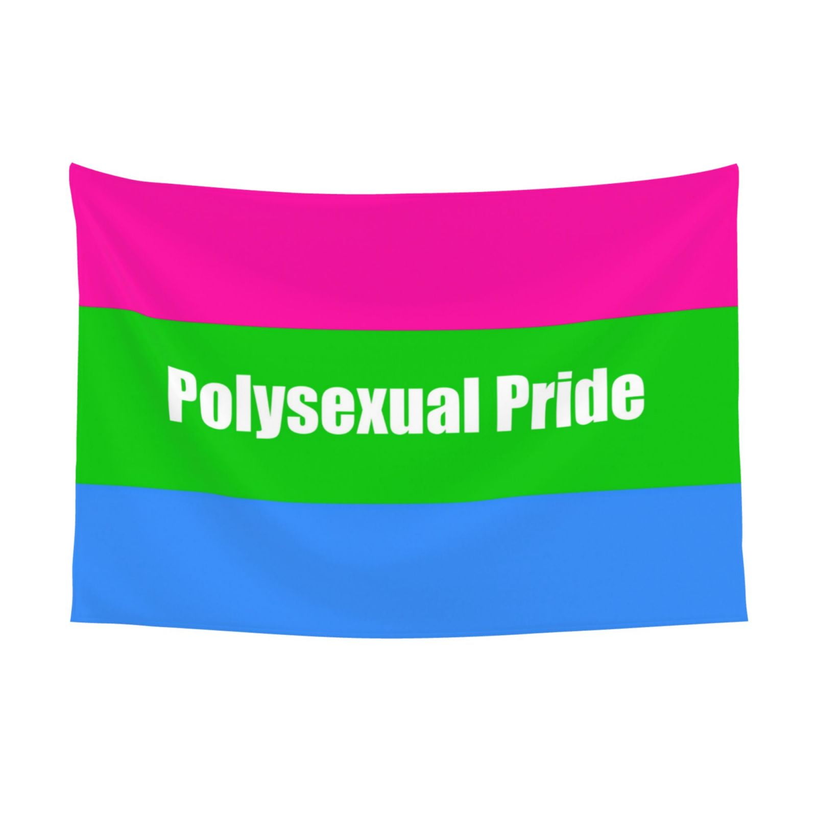 Polysexual Pride Flag Tapestry Banner Backdrop Flag Party Photography