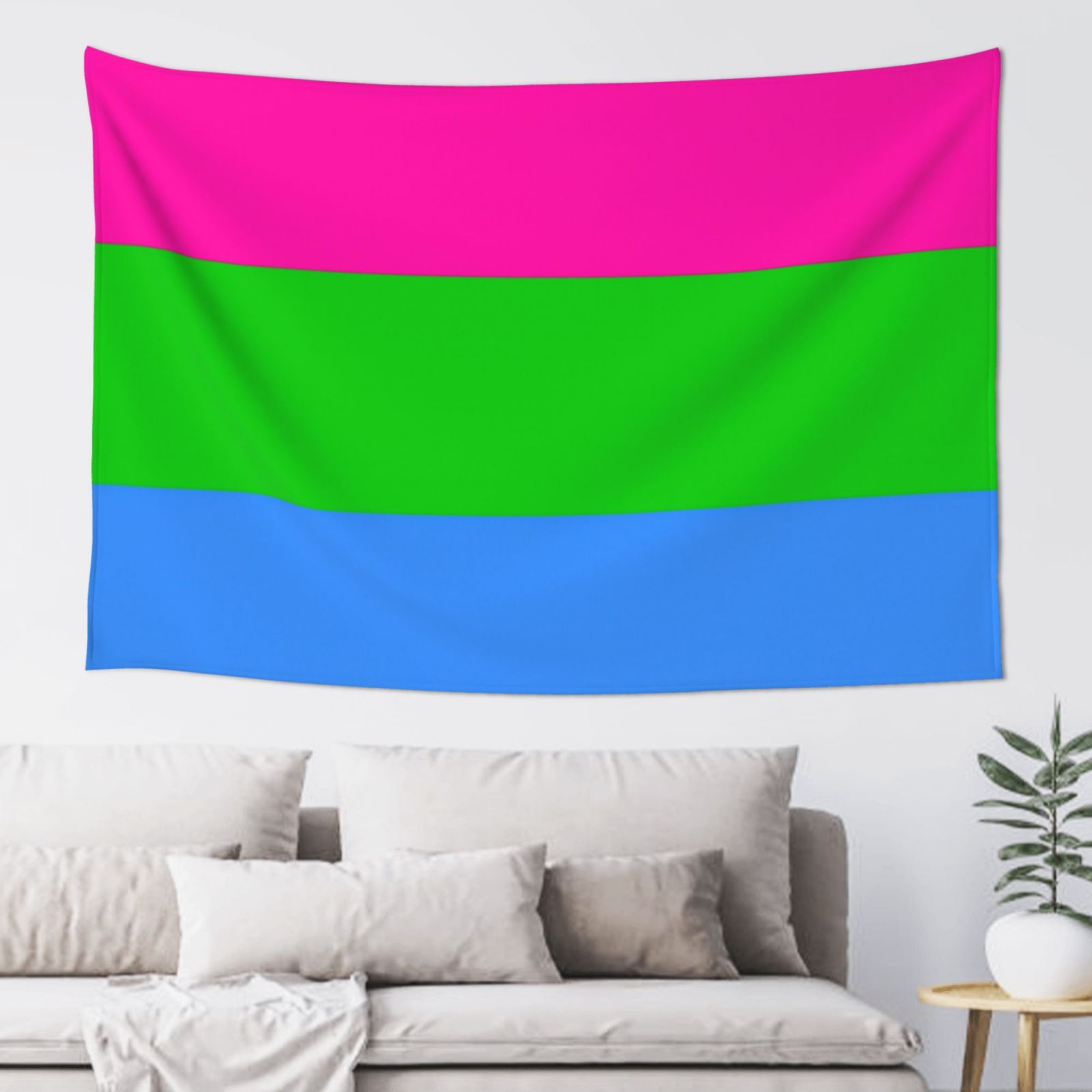 Polysexual Pride Flag Tapestry Banner BackdropFlag Photography Yard ...