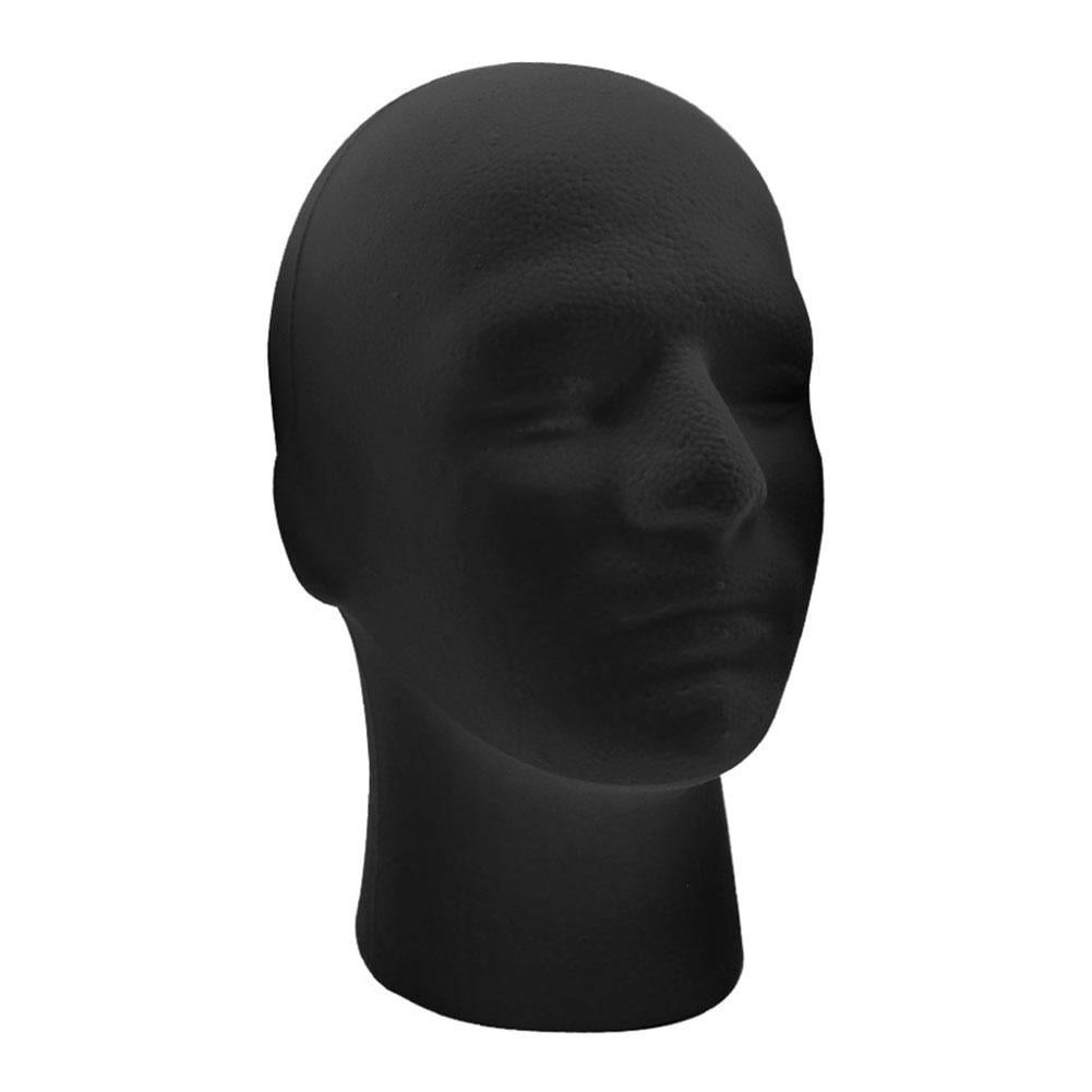 Polystyrene Unisex Foam Mannequin Head Display Model Female Wig DIY ...