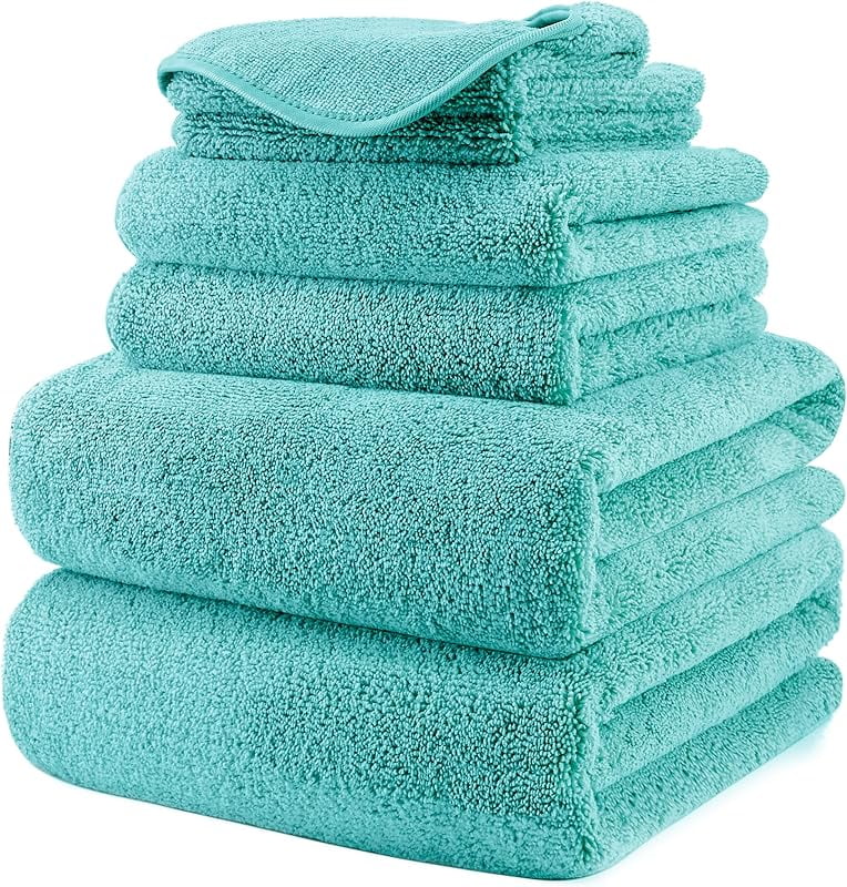 Polyte oversize, 60x30 in., Quick Dry ribbon free microfiber bath towel ...