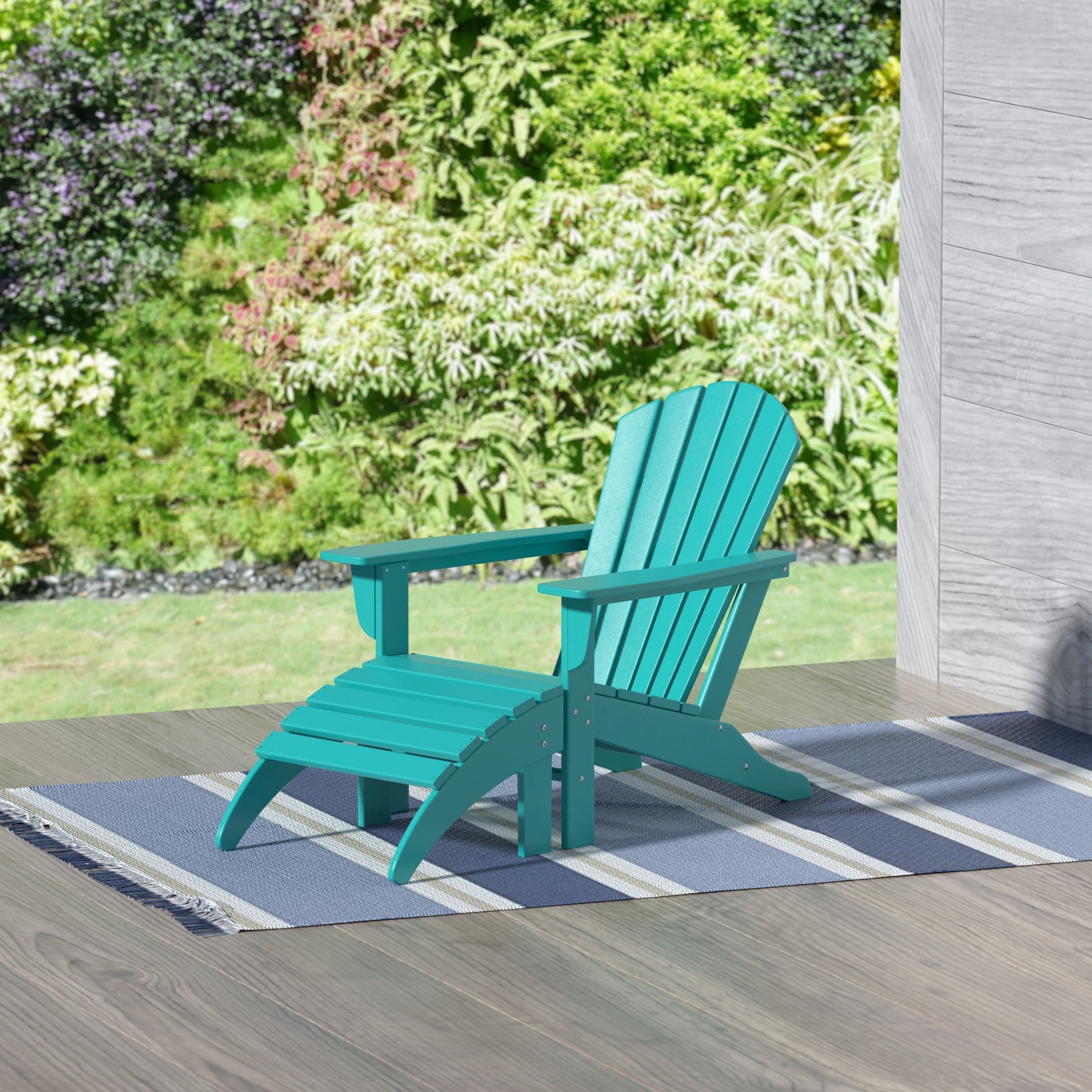 Polytrends Altura Classic Outdoor Eco-Friendly All Weather Adirondack ...