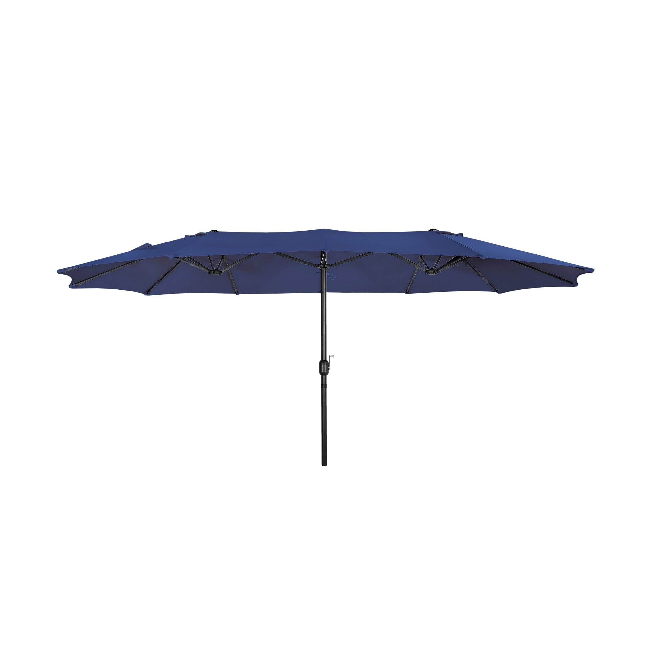Polytrends Johnn 15-foot Double-Sided Outdoor Offset Patio Twin ...