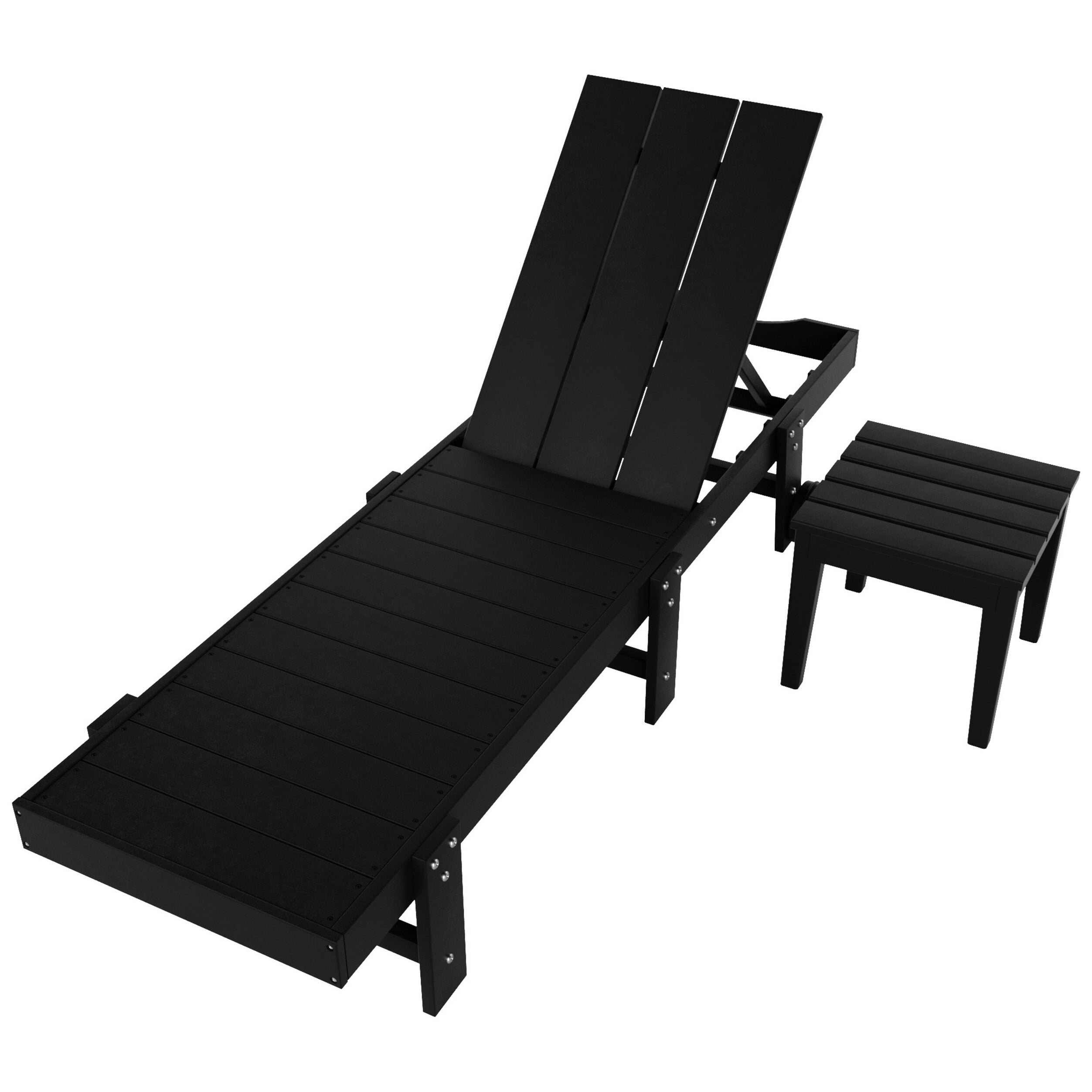 Polytrends Shoreside Modern Poly Eco-Friendly All Weather Reclining ...