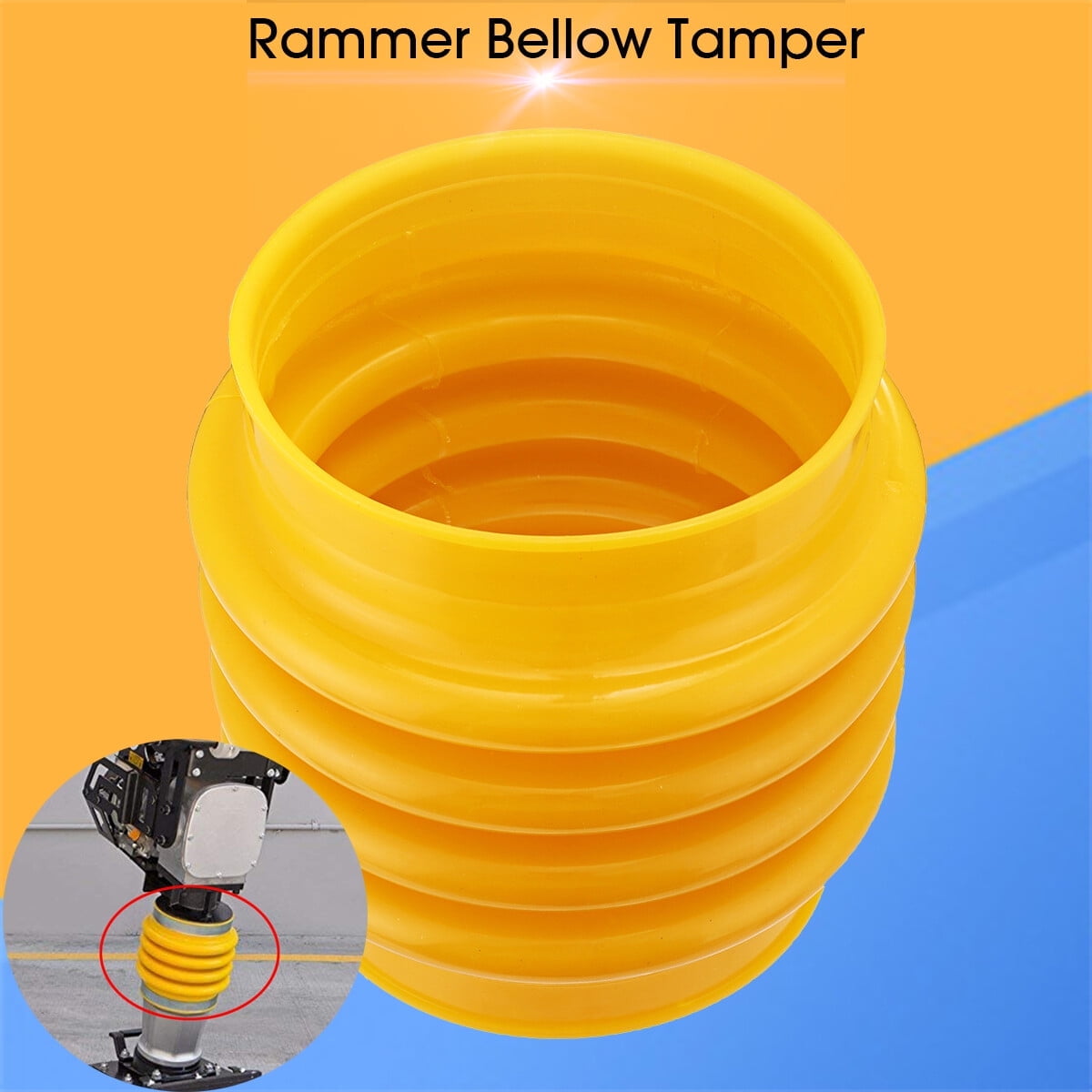 Polyurethane Bellows Boot Part For Wacker Rammer Jumping Jack Compactor ...